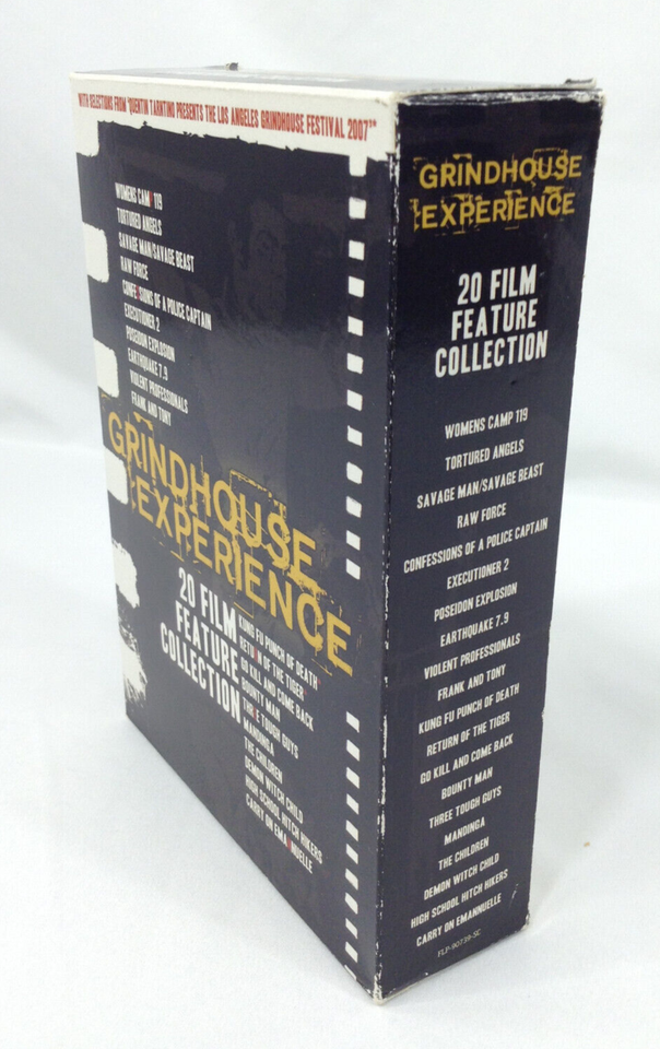 The Grindhouse Experience 20 Film Feature Collection DVD 2007 5 Disc ...