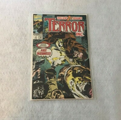 TERROR INC. #1 - 1992 - MARVEL COMICS - NM/M | eBay