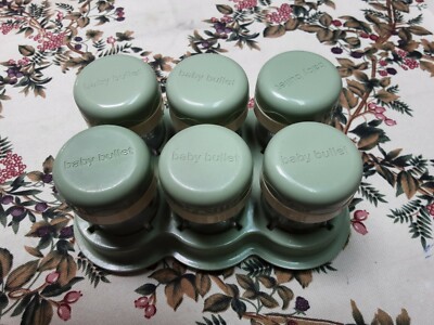 Baby Bullet Food Jar Storage Containers With Tray and Date Dial | eBay