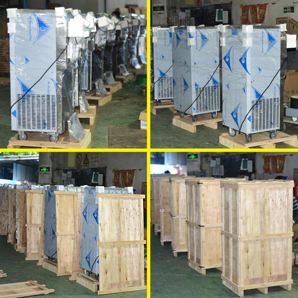 Commercial ETL Gelato Italian ice machine water ice machine 30-40L ...