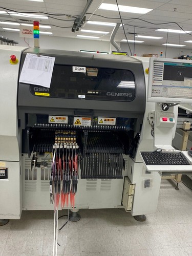 Universal Instruments Genesis GC60 Pick and Place 60 Spindle Lightning ...