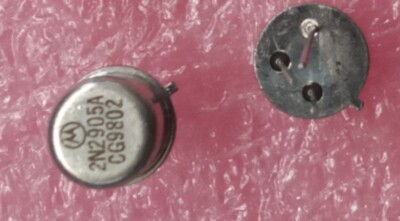 50X 2N2905 MOTOROLA TRANSISTOR PNP 2N2905 60V 0.6A TO39 | eBay