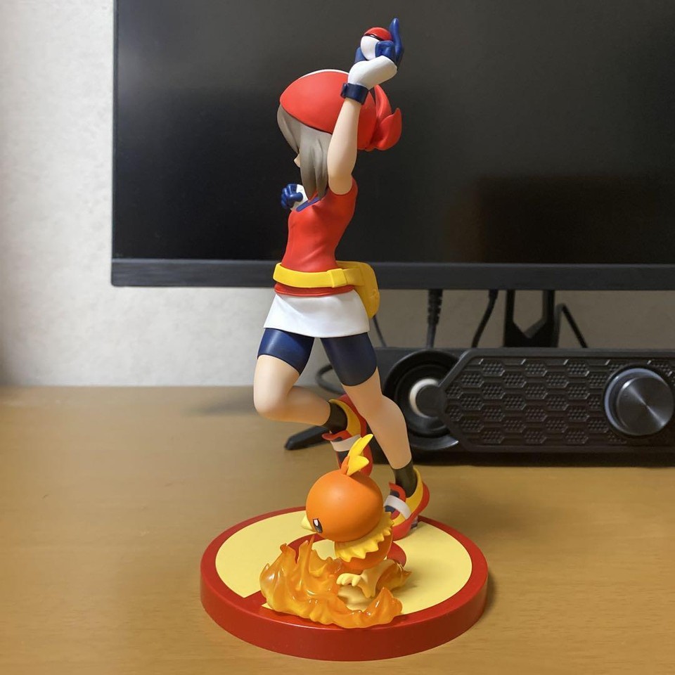 ARTFX J Pokemon May with Torchic HARUKA with ACHAMO 1/8 Figure ...
