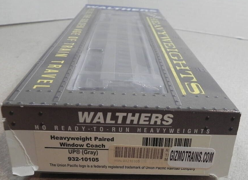 HO WALTHERS 932-10105 PULLMAN HEAVYWEIGHT PAIRED WINDOW COACH | eBay