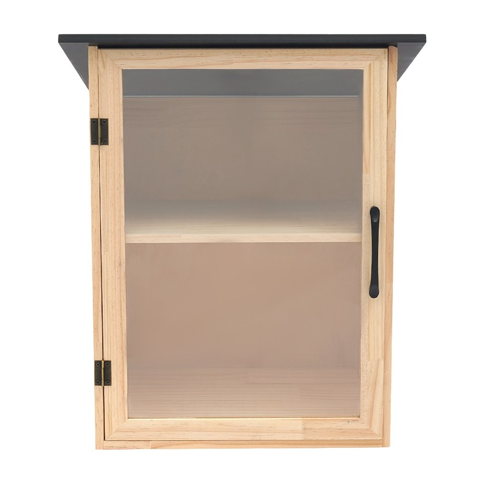 Library Book Box, Wooden Book Cabinet, Exchange Cabinet for Sharing ...