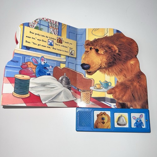 Vintage Bear In The Big Blue House Play a Sound Board Book - Rare HTF ...