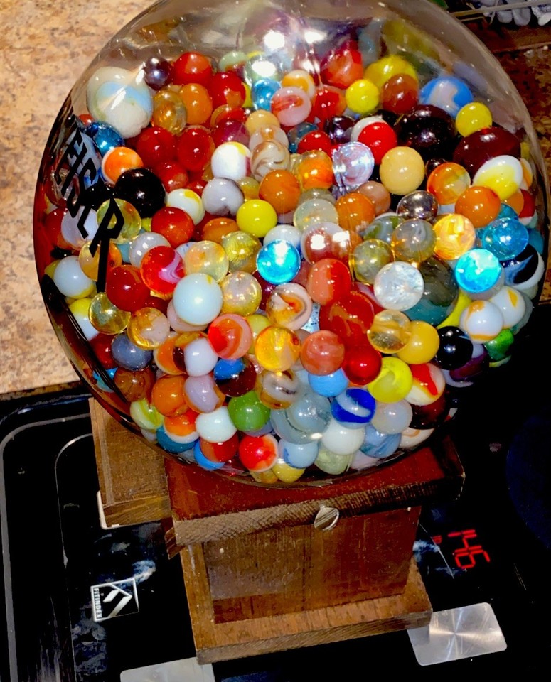 😎Vintage Budweiser Bumble Gum Machine-filled W/ 14Pounds Of UV Reactive ...
