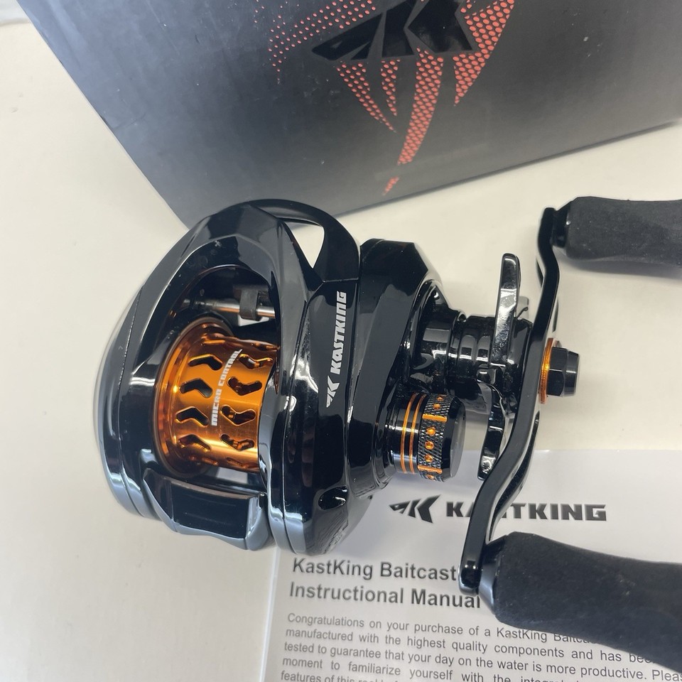 KastKing Zephyr BFS Baitcasting Reel, Right Handed, 7.2:1 Gear Ratio | eBay