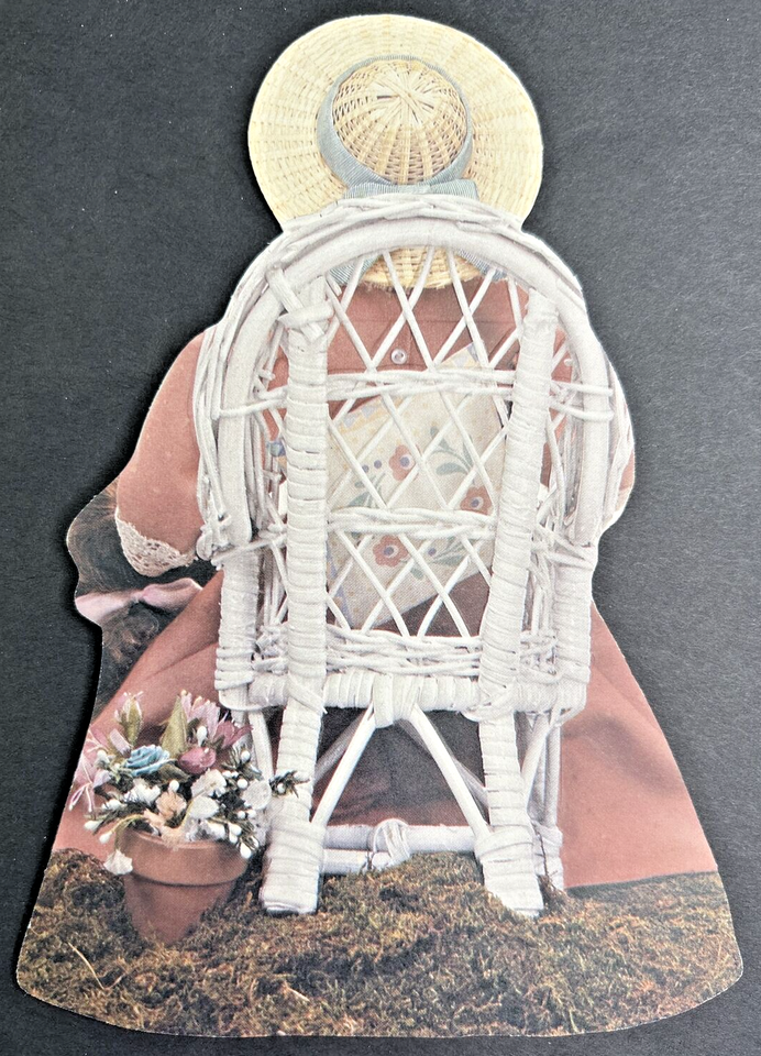 RARE Vintage Hallmark "Constance & Her Daughter Sophie" Paper Doll Card ...