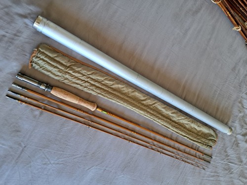 1920S USA SHAKESPEARE 9' FT BAMBOO FLY ROD MINT CONDITION | eBay