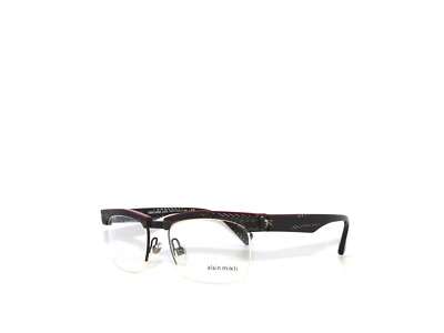 Alain MikIi 3055 B229 54 Black Red Eyeglasses Frame | eBay