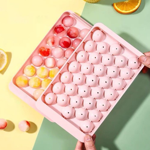 Ice Ball Maker Reusable Diy Refrigerator 3d Round Ice Cube Tray Easy to ...