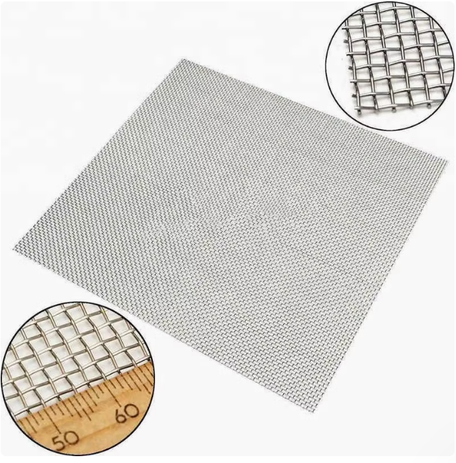 1PC Pure Silver Mesh Electrode Silver Wire Braided 30/40/60/80 Mesh ...