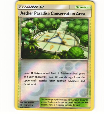 2017 Light Play Aether Paradise Conservation 116/145 Guardians Rising ...