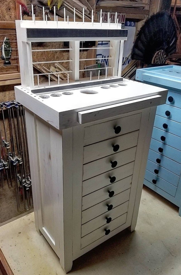 PORTABLE FLY TYING TABLE benches desks TROUT bass Fly Fishing flies ...