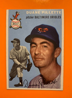 1954 Topps Set-Break #107 Duane Pillette EX-EXMINT *JAYSACE* | eBay