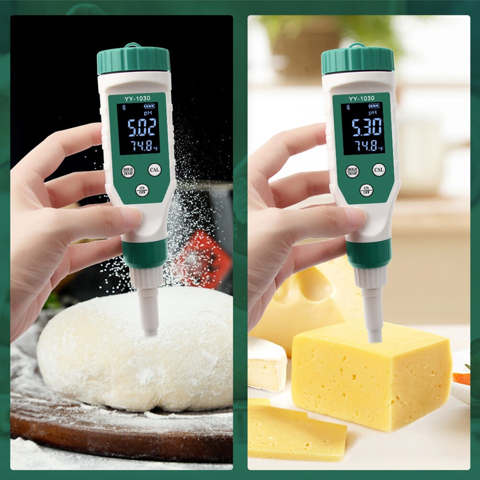 3 in 1 PH Meter LCD Display Portable Water PH Meter Backlight Drinking ...