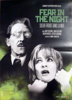 FEAR IN THE NIGHT - HAMMER / PSYCHOTRONIC FILM - REISSUE MOVIE POSTER ...