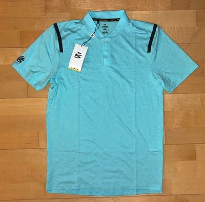 New Mens Under Armour UA Steph Curry Splash Golf Polo Shirt 1383982 ...