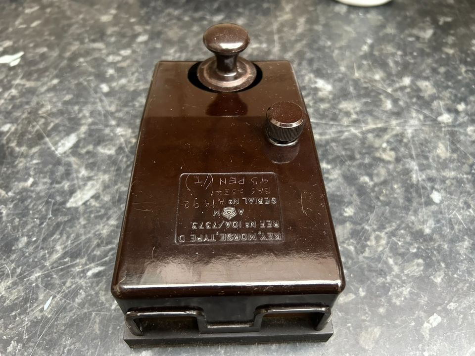 WW2 RAF Morse Key Type D - nice condition | eBay UK