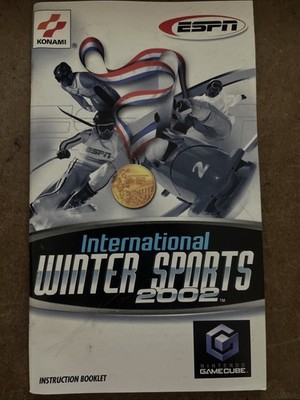 ESPN International Winter Sports 2002 (Nintendo GameCube) Instruction ...