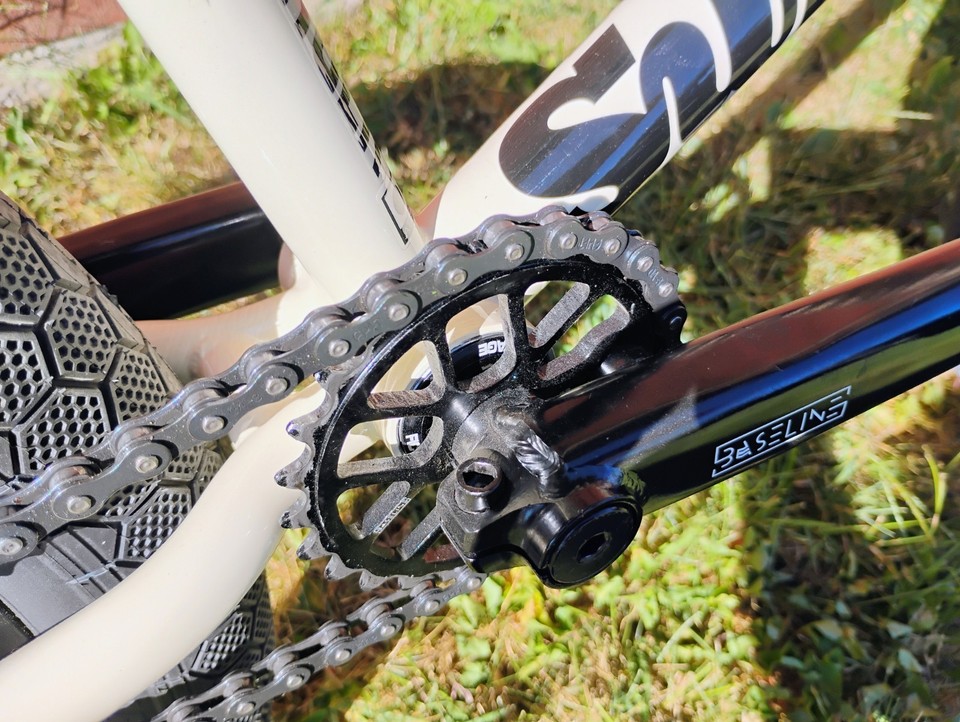 SUNDAY BMX PARK RANGER BICYCLE FRAME GLOSS CLASSIC WHITE | eBay