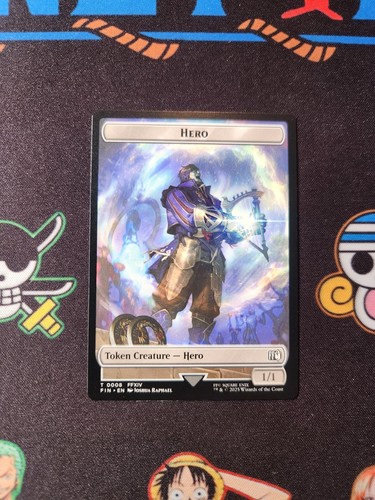 EXACT CARD PICTURED Hero / Frog Token FIN T 08 / 18 MTG Final Fantasy ...