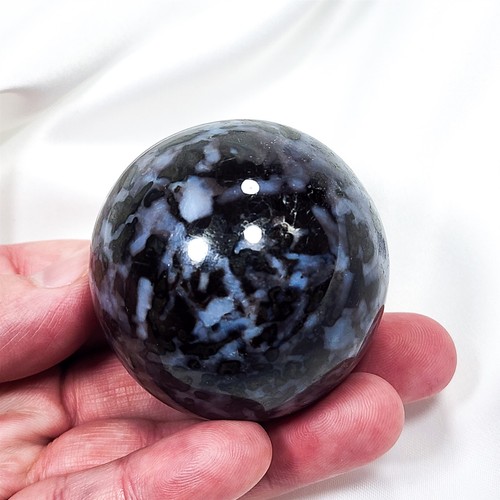 2.0 inch (50mm) Indigo Gabbro Sphere Purple & Black Crystal Ball | eBay