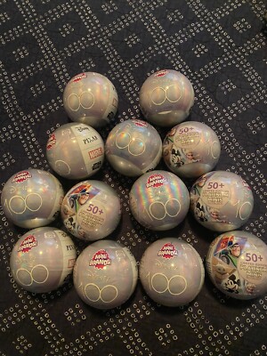Zuru Mini Brands! Disney 100 Platinum Mystery Ball Bakers Dozen (lot Of ...