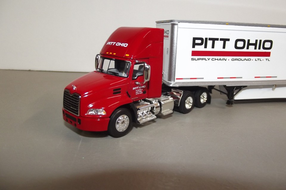 PITT OHIO MACK PINNACLE TANDEM AXLE DAY CAB | eBay