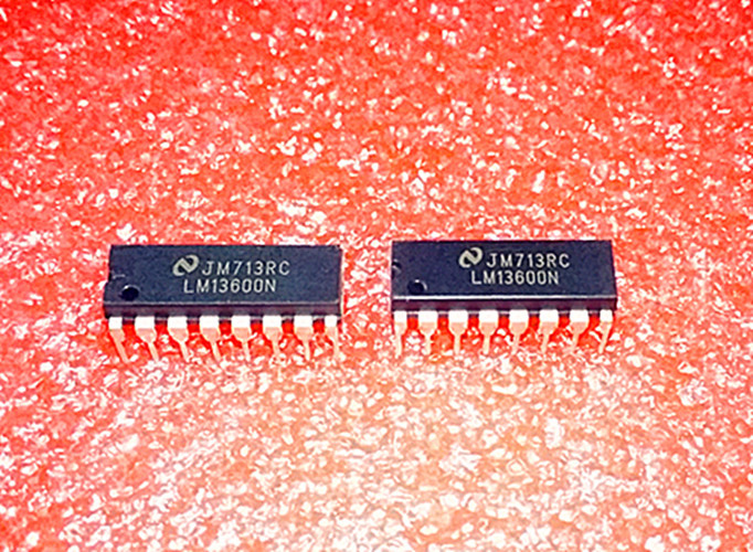 Hot Sell 2PCS LM13600N LM136OON LM13600 DIP-16 Dual operational ...