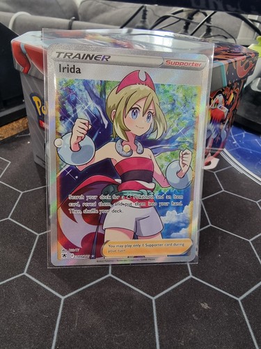 Pokémon TCG Irida Sword & Shield Mfg-Astral Radiance 186/189 Holo Full ...