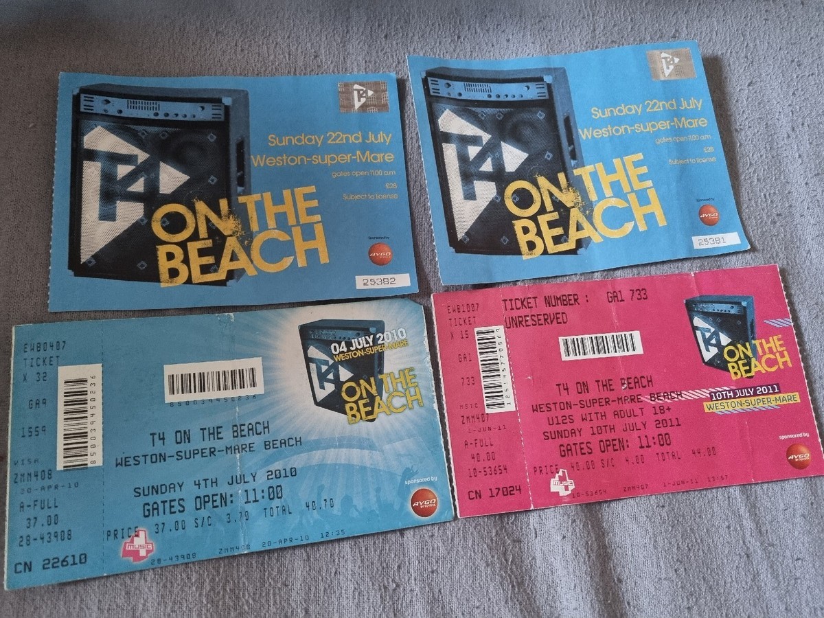 T4 On The Beach Logo