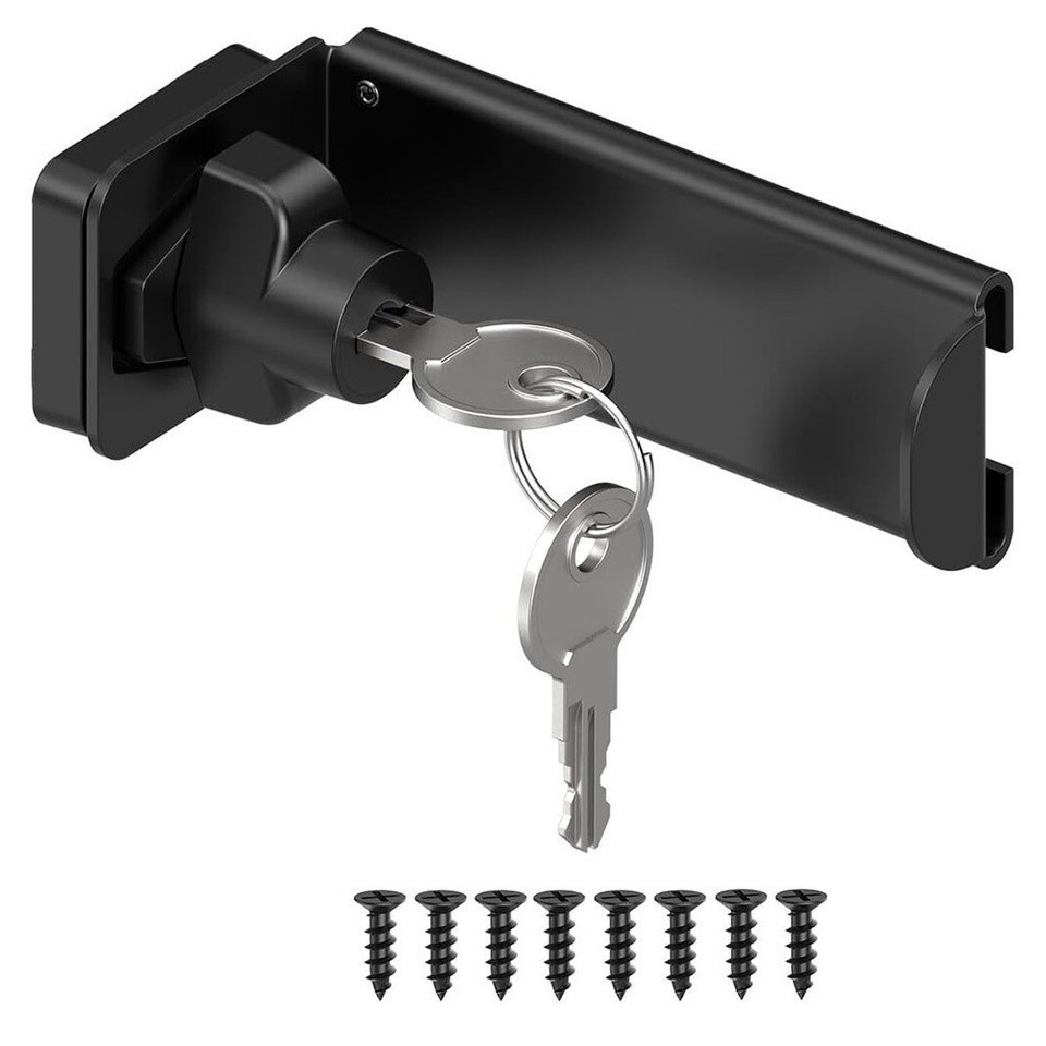 Sliding For Gate Lock with Right Angle Design for Indoor and Outdoor ...