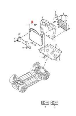 Genuine VW ID. Buzz EBA EBB Charger For High-Voltage Battery ...
