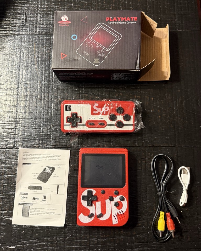 Mini Game Console 3”LED Screen 400 FC Games “Supreme” Wrapped | eBay