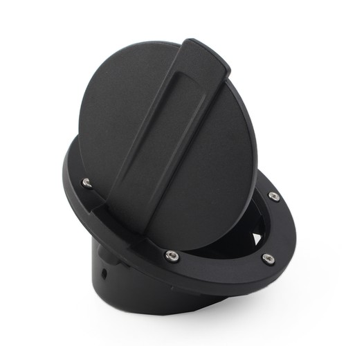 Black Car Fuel Filler Door Cover Gas Tank Cap For Jeep Wrangler JK 2007 ...