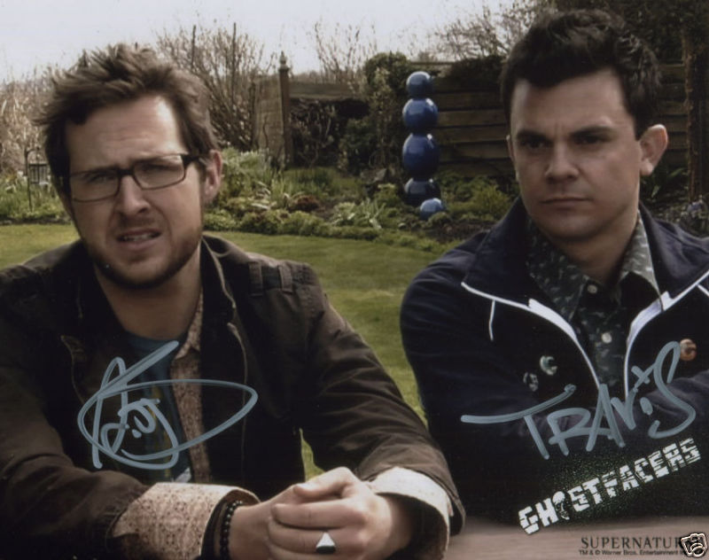 Ed Zeddmore & Harry Spangler Autogramm Supernatural Ghostbusters ...