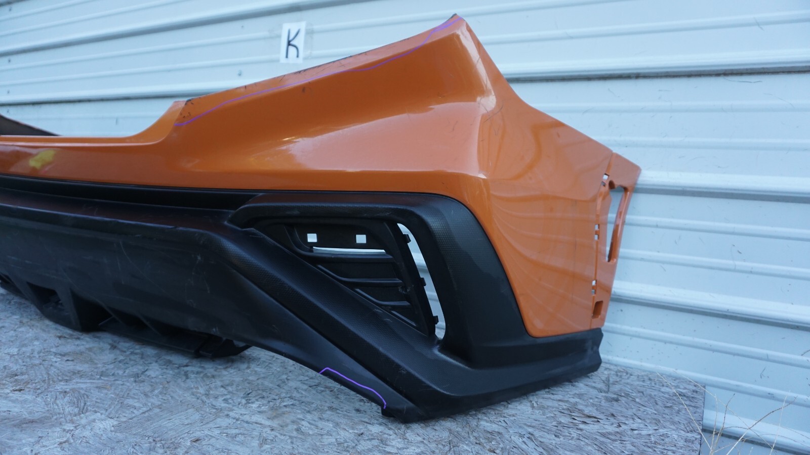 2022-2023 SUBARU WRX 2.4L REAR BUMPER COVER PANEL PLASTIC 57704VC030 ...