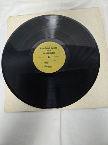 Israeli Folk Dances With Shlomo Maman SM 001 A Black Music LP Vinyl ...