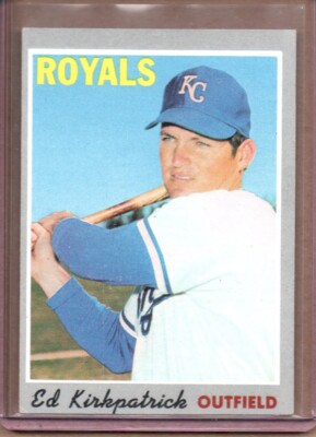 1970 TOPPS ED KIRKPATRICK # 165 (EX-EX/MT) CREASE FREE | eBay