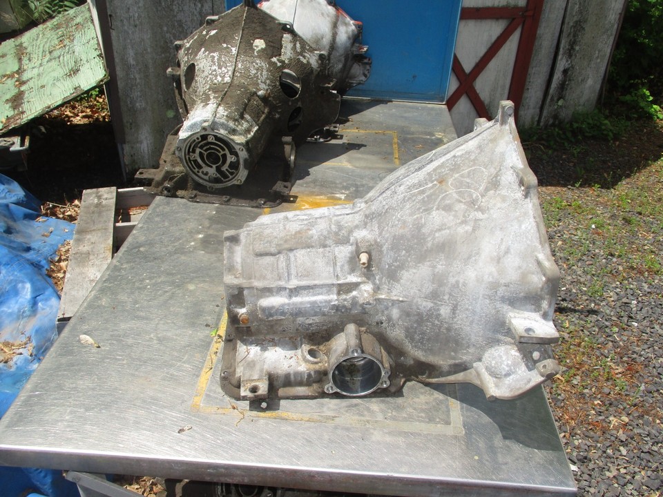 1 GOOD FACTORY STOCK GM ALUMINUM POWERGLIDE TRANSMISSION TRANS CASE ...