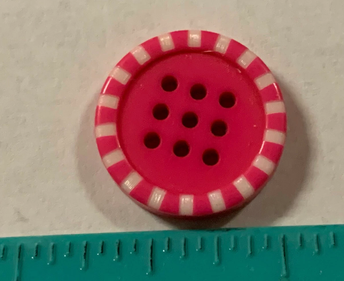 Pink Sewing Button