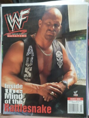 WWF Magazine March 2000 Stone Cold Steve Austin Good Condition | eBay