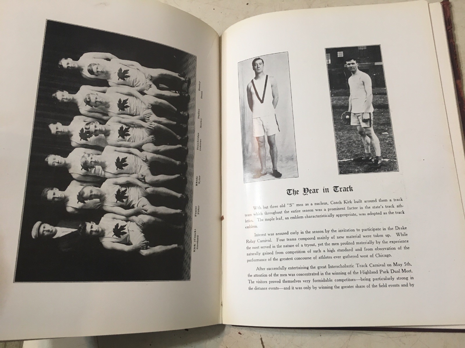 Antique Simpson College Zenith Yearbook Indianola Iowa Sports Photos ...