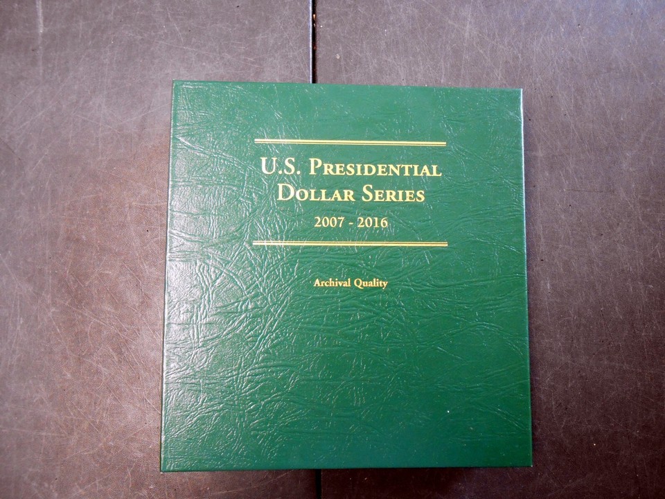 U.S. Presidential Dollar Series UNC. 2007 - 2016 In Littleton Album | eBay