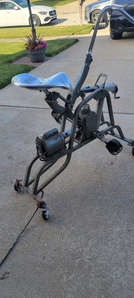 Vintage Retro Exercycle Exercise Motorized Bike Electric Fitness ...