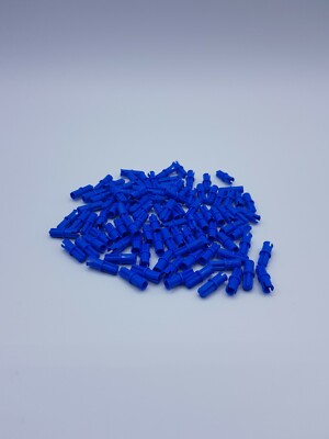 LEGO TECHNIC LOT 100 X CONN.BUSH W.FRIC/CROSSALE BLUE REF 43093 / ...