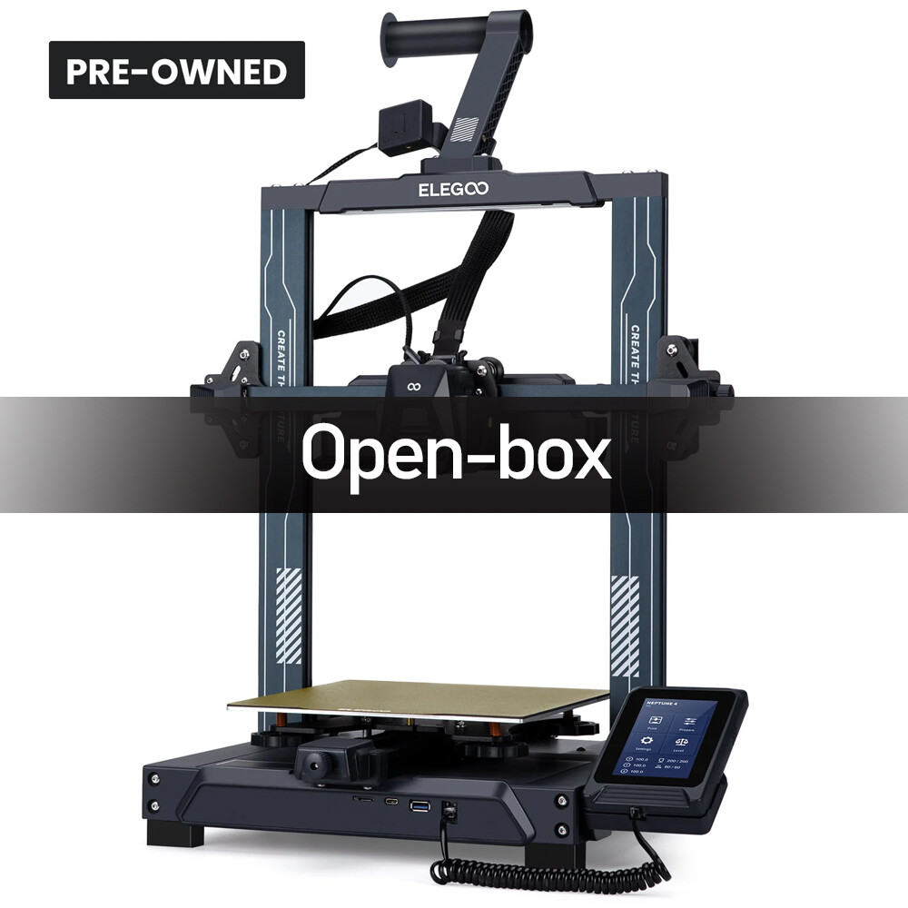【PRE-OWNED OPEN-BOX】ELEGOO Neptune 3 Pro 3D Printer FDM 36-Point Auto ...