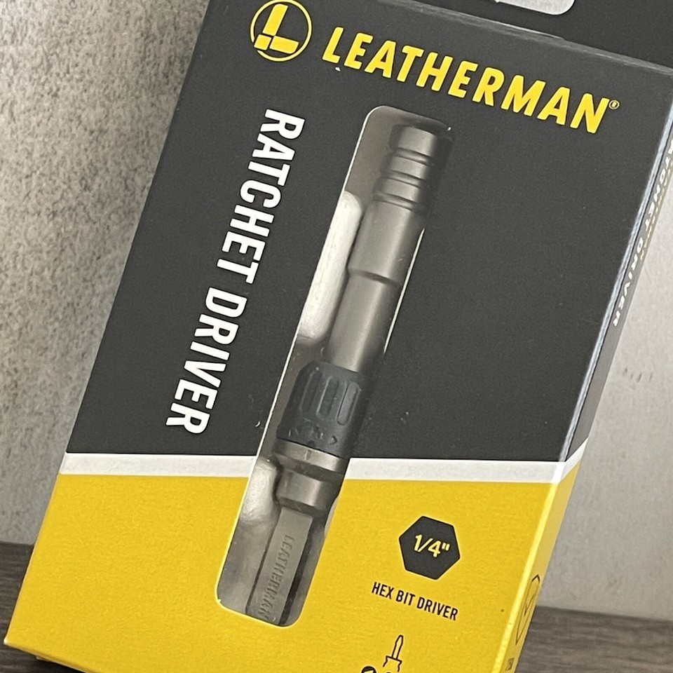 Leatherman ARC bundle Multitool w/Bit Kit Ratchet Driver+Black Cutters ...